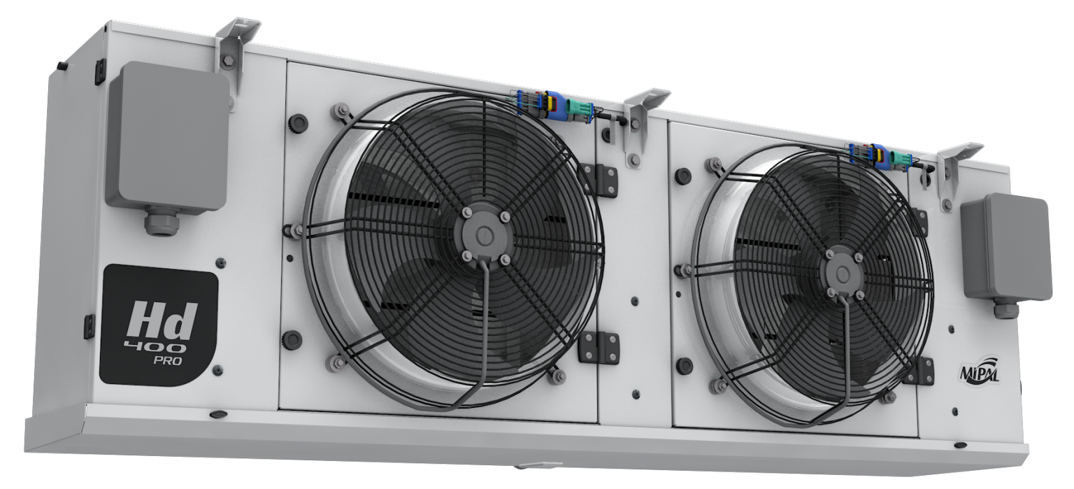 HD/HDL 400 Pro | Evaporador de médio perfil para câmaras frigoríficas