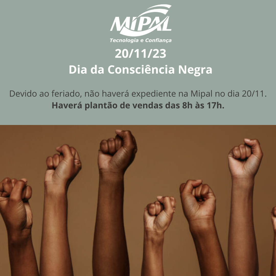 20/11/2023- Feriado Consciência Negra - Mipal • Evaporadores e ...
